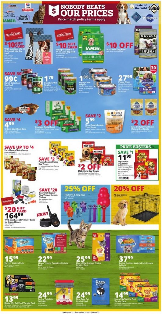 Rural King Weekly Ad Aug 21 – Sep 03, 2025