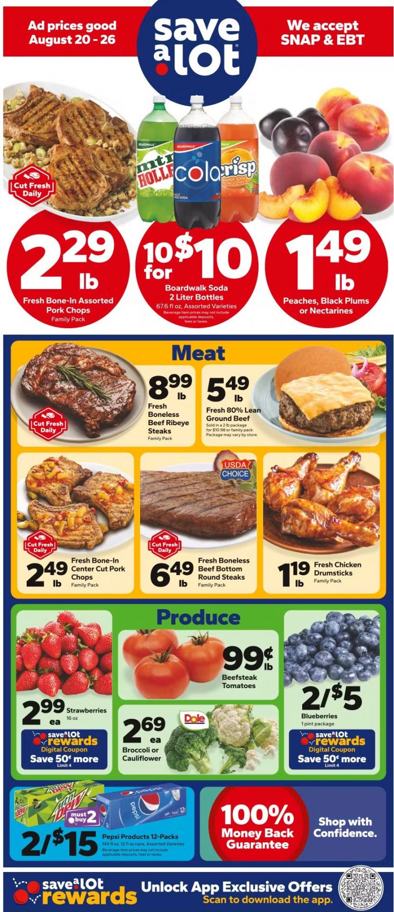 Save A Lot Weekly Ad Aug 20 – Aug 26, 2025