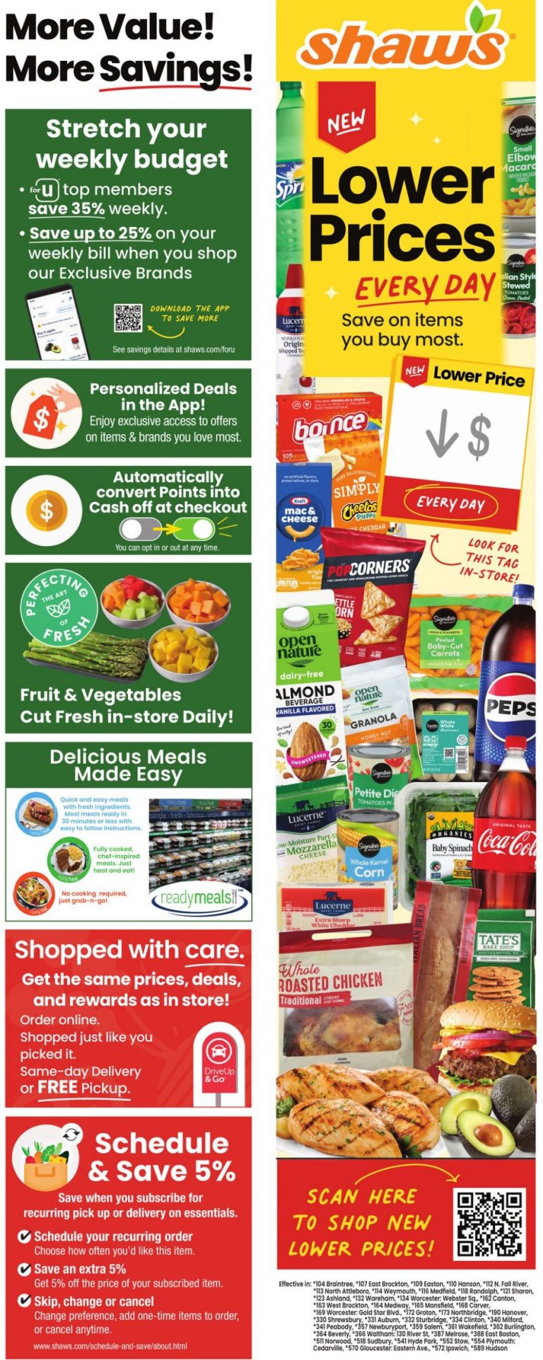 Shaw's Weekly Ad Aug 08 – Aug 14, 2025