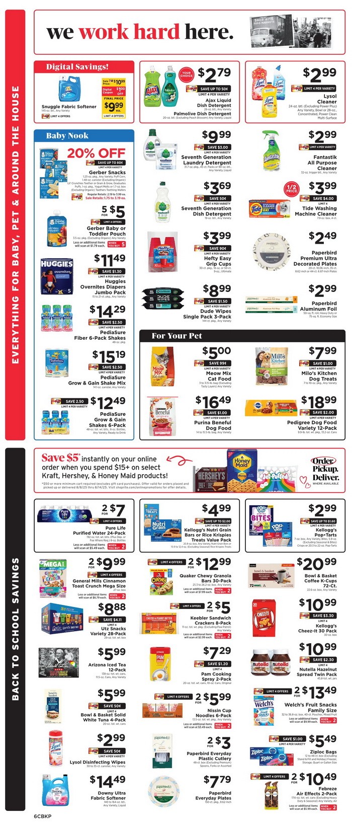 ShopRite Weekly Ad Aug 08 – Aug 14, 2025