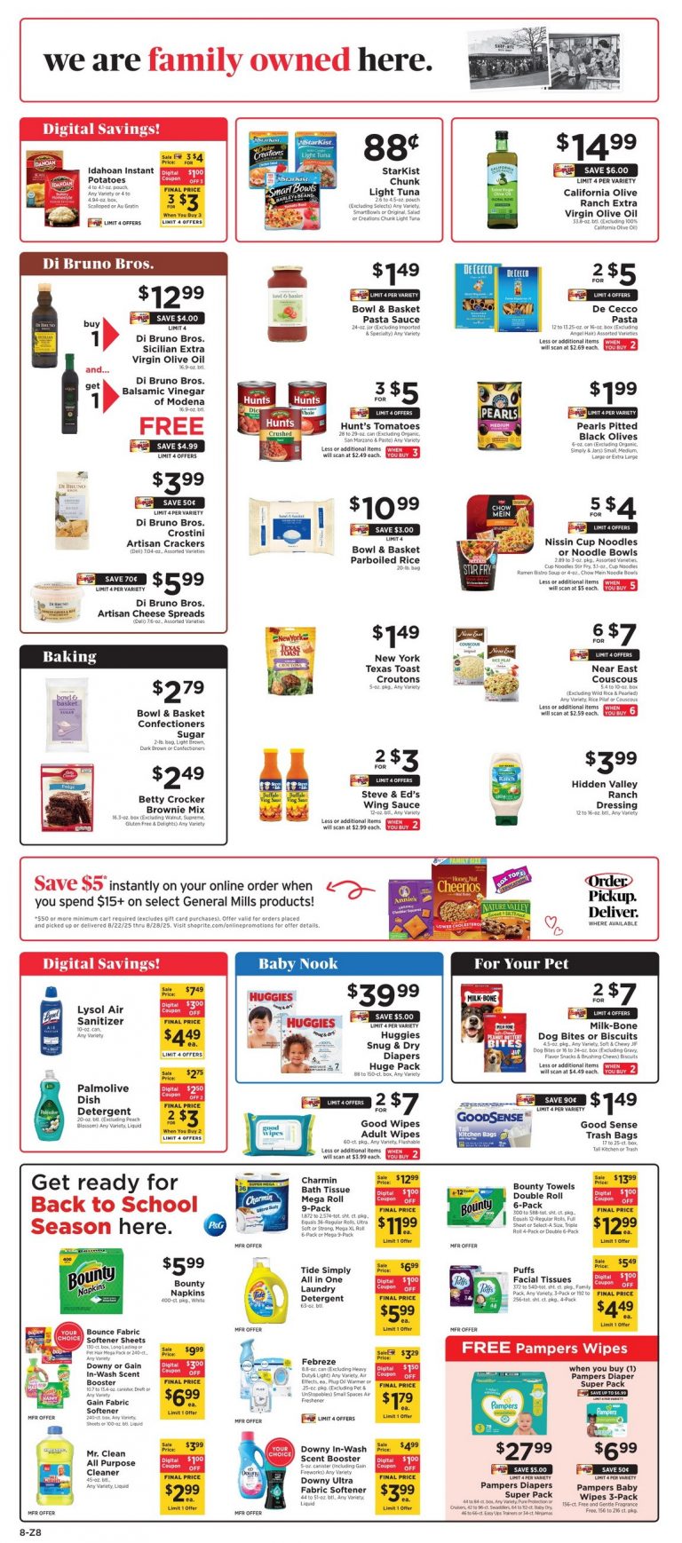 ShopRite Weekly Ad Aug 22 – Aug 28, 2025 (Labor Day Promotion Included)