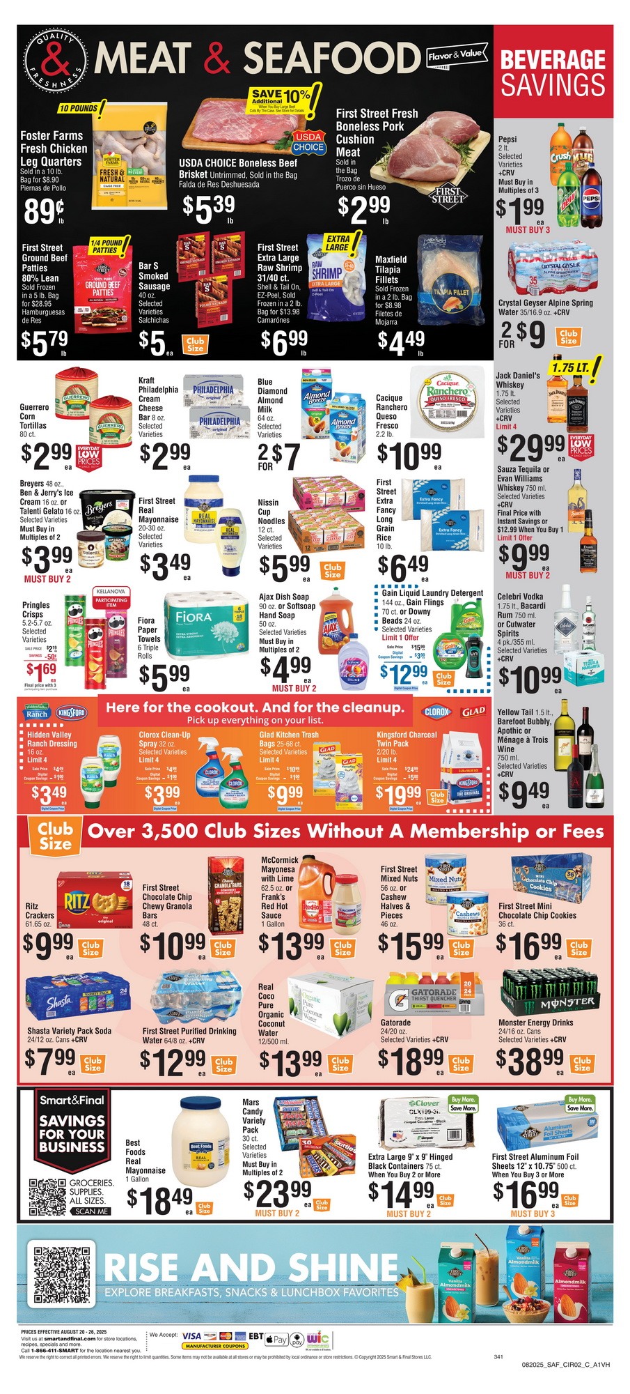 Smart & Final Weekly Ad Aug 20 – Aug 26, 2025