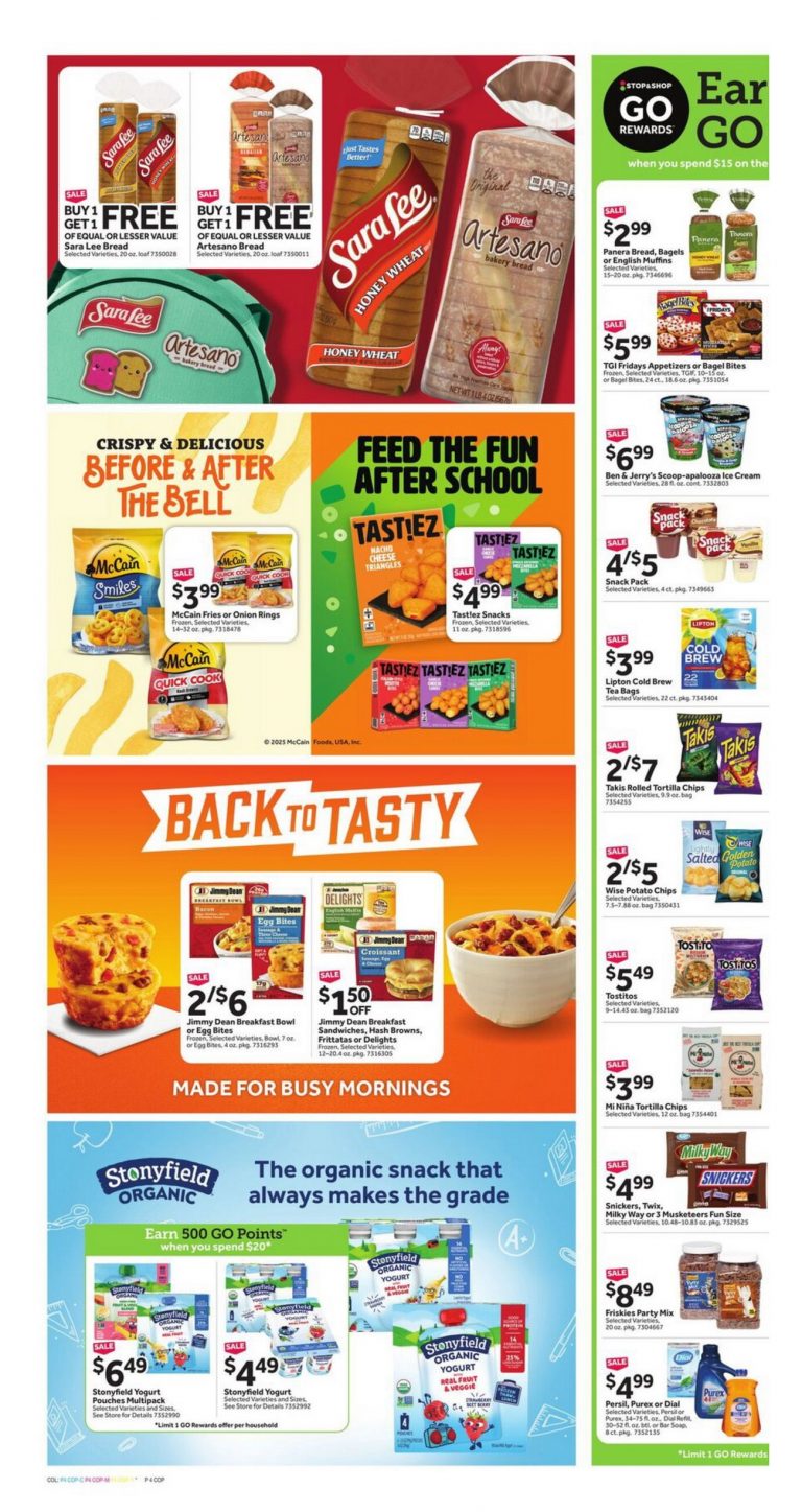 Stop & Shop Weekly Ad Aug 29 – Sep 04, 2025 (Labor Day Promotion Included)
