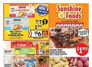 Sunshine Foods Weekly Ad