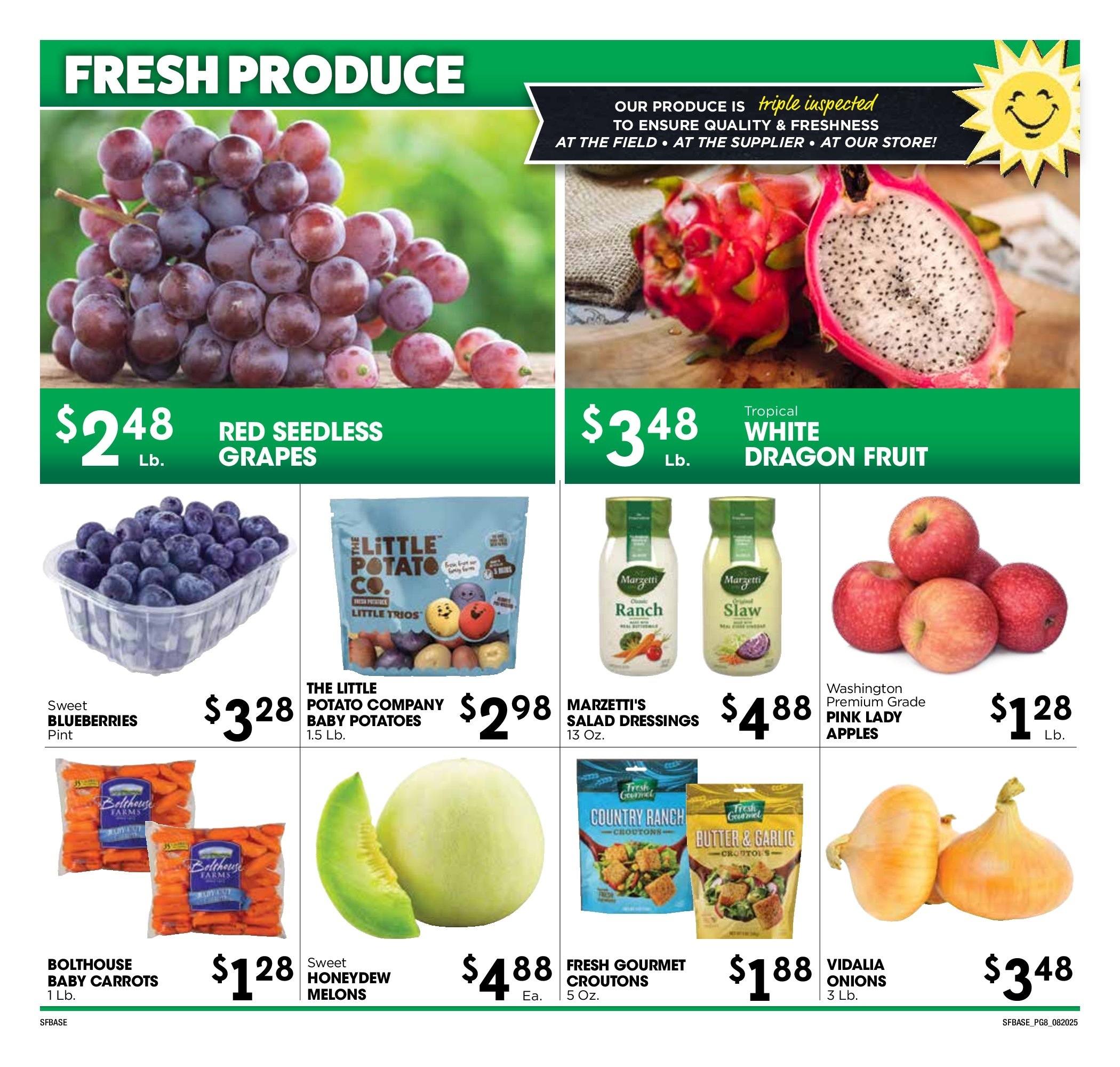 Sunshine Foods Weekly Ad Aug 20 – Aug 26, 2025