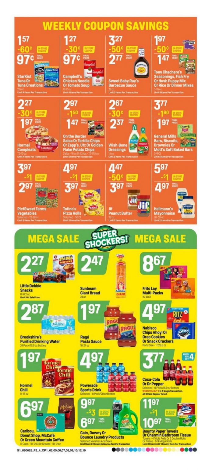Super 1 Foods Weekly Ad Aug 06 – Aug 12, 2025