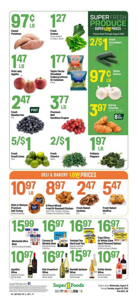 Super 1 Foods Weekly Ad Aug 13 – Aug 19, 2025