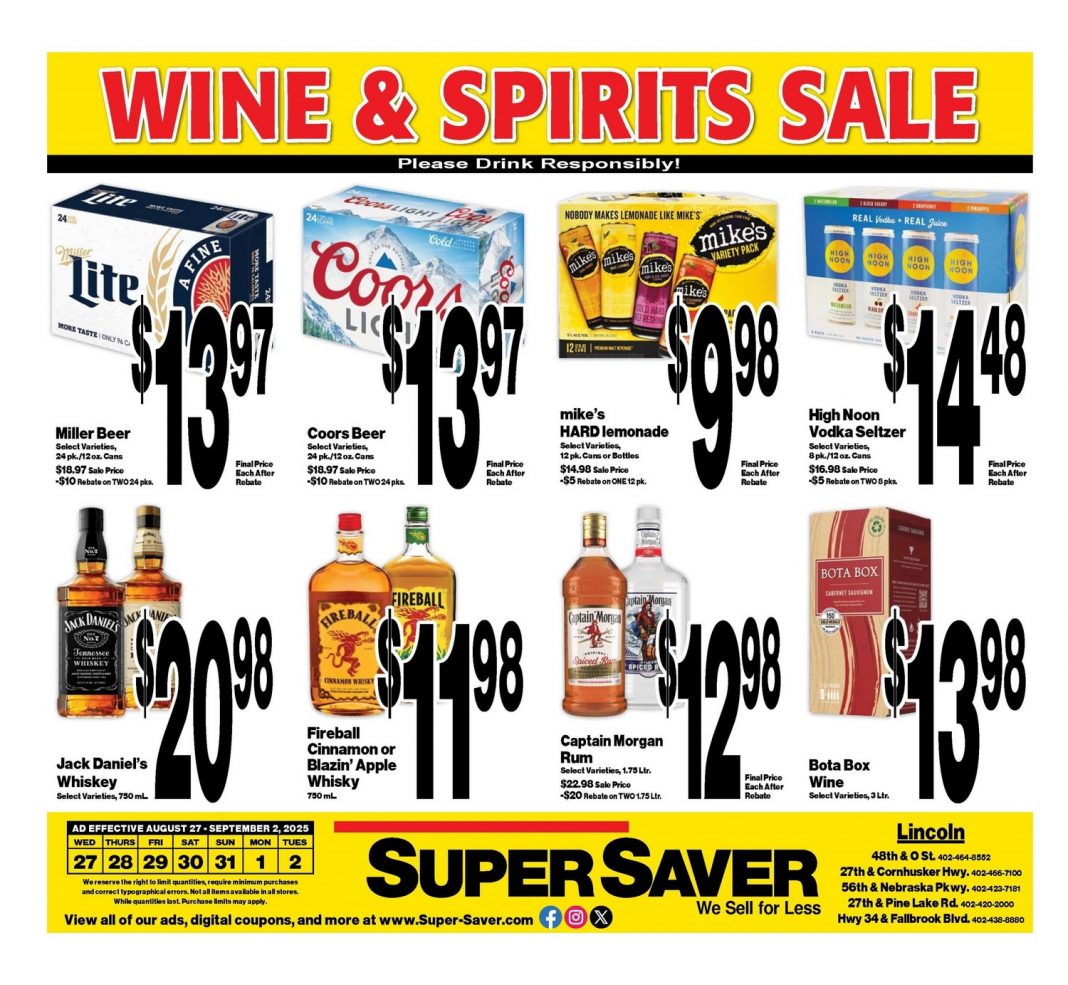 Super Saver Weekly Ad Aug 27 – Sep 02, 2025