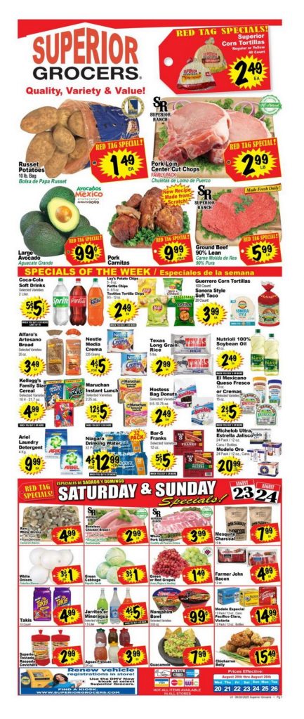 Superior Grocers Weekly Ad Aug 20 – Aug 26, 2025