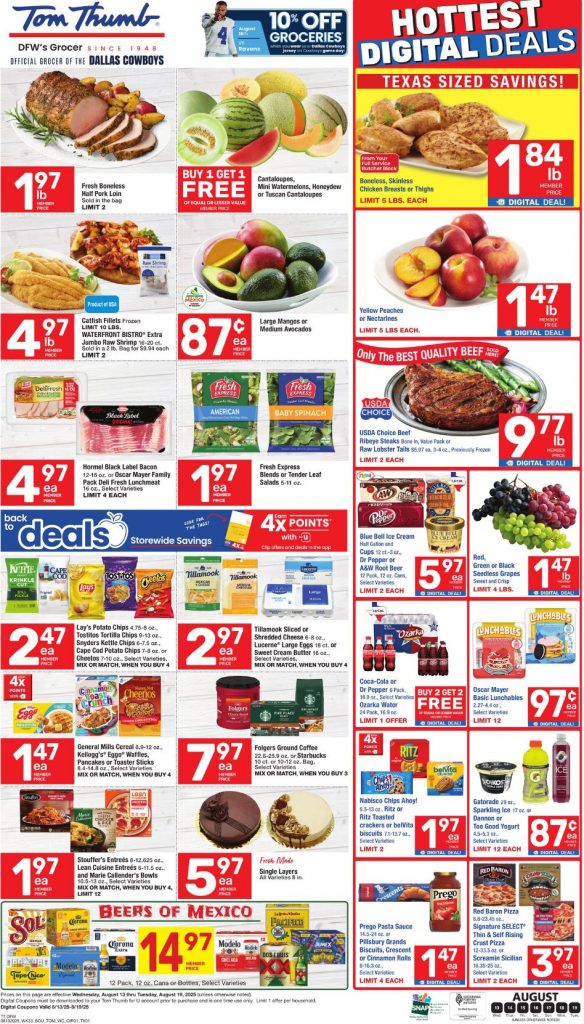 Tom Thumb Weekly Ad Aug 13 – Aug 19, 2025