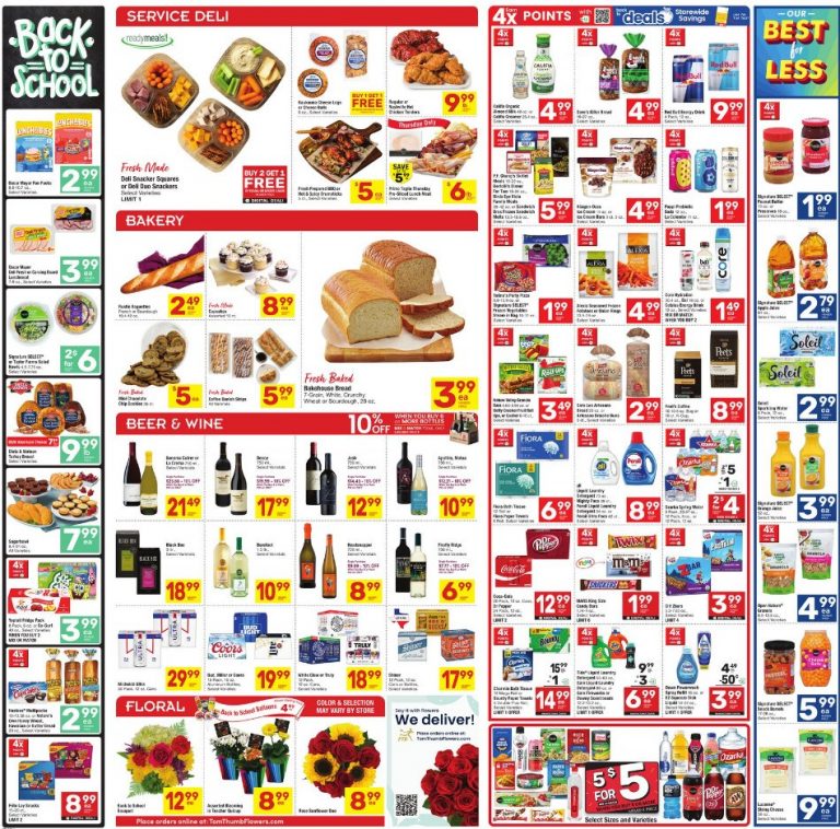 Tom Thumb Weekly Ad Aug 13 – Aug 19, 2025