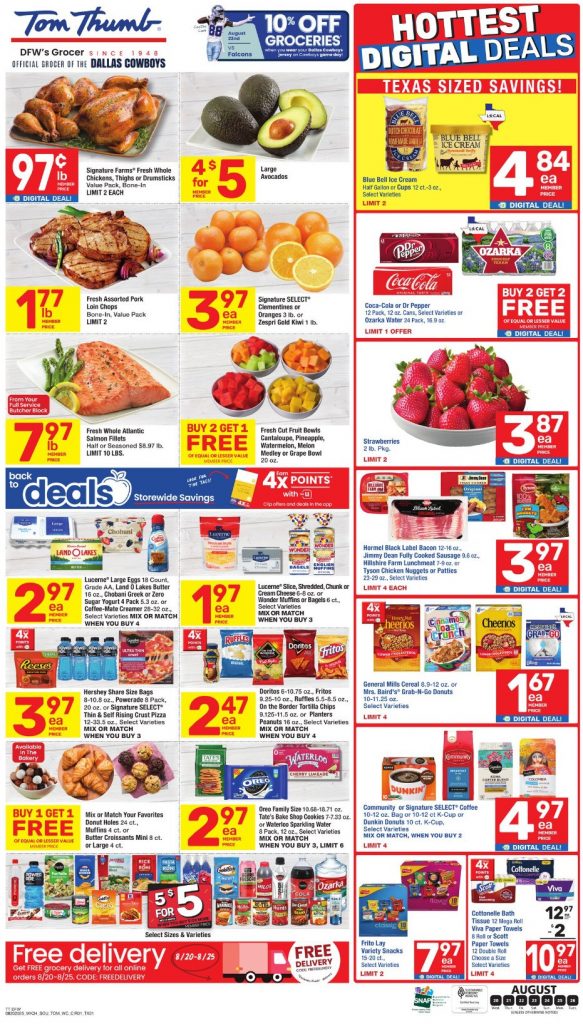Tom Thumb Weekly Ad Aug 20 – Aug 26, 2025