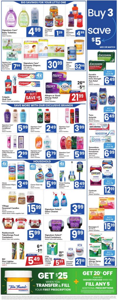 Tom Thumb Weekly Ad Aug 27 – Sep 02, 2025 (Labor Day Promotion Included)
