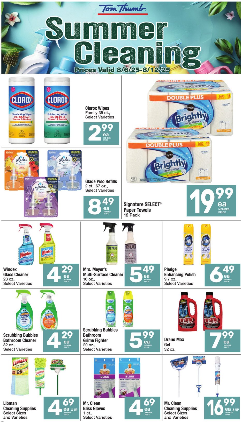 Tom Thumb Weekly Ad Aug 06 – Aug 12, 2025