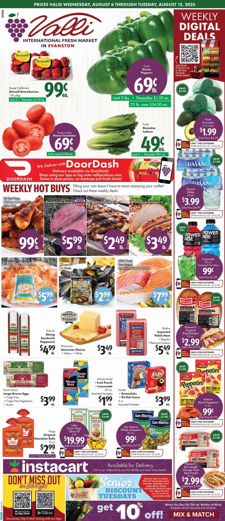 Valli Produce Weekly Ad Aug 06 – Aug 12, 2025