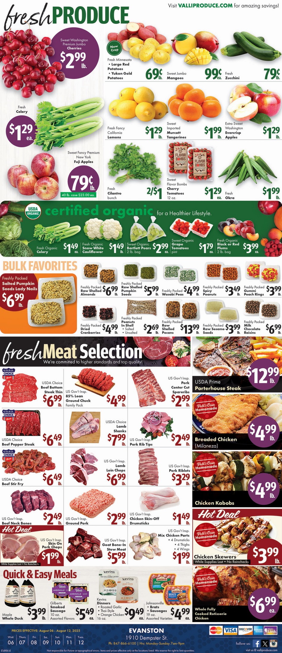 Valli Produce Weekly Ad Aug 06 – Aug 12, 2025