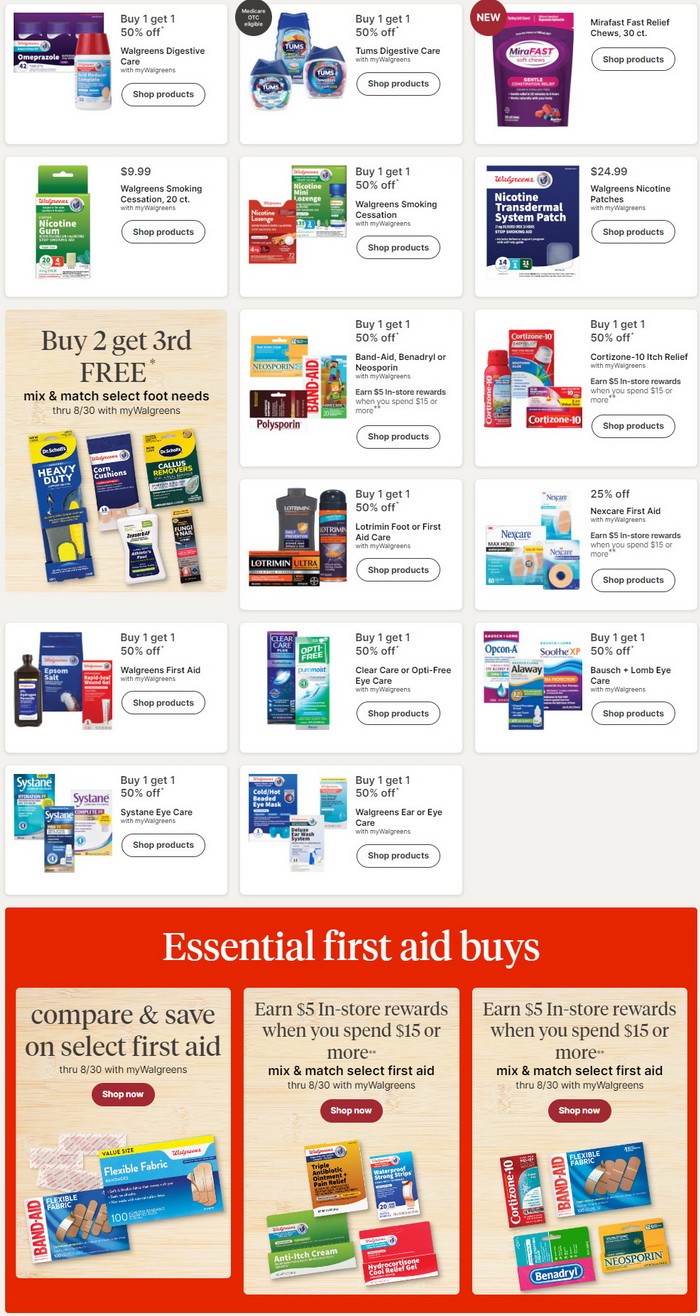 Walgreens Weekly Ad Aug 24 – Aug 30, 2025