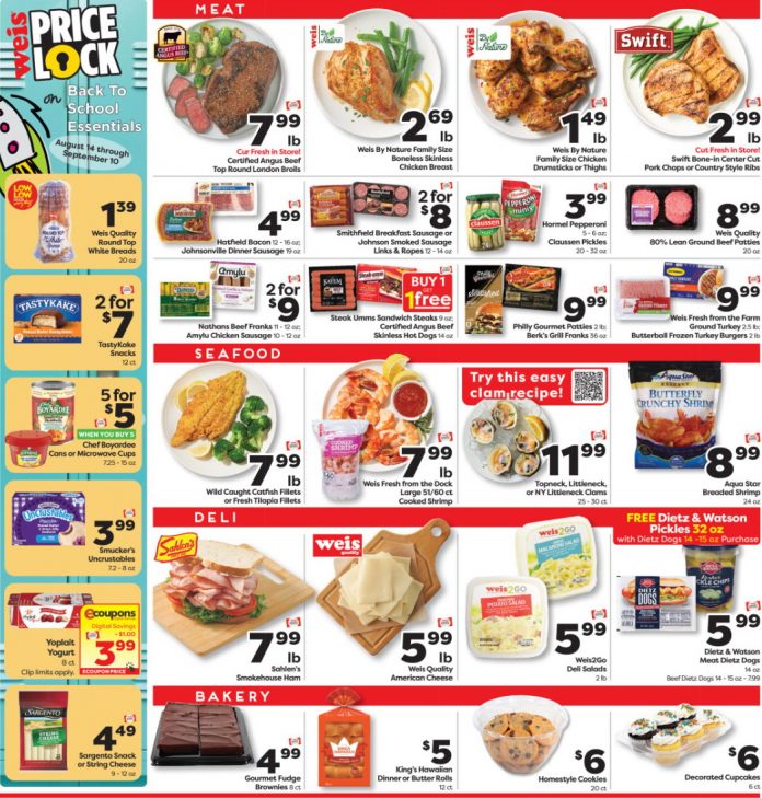 Weis Markets Weekly Ad Aug 28 – Sep 03, 2025