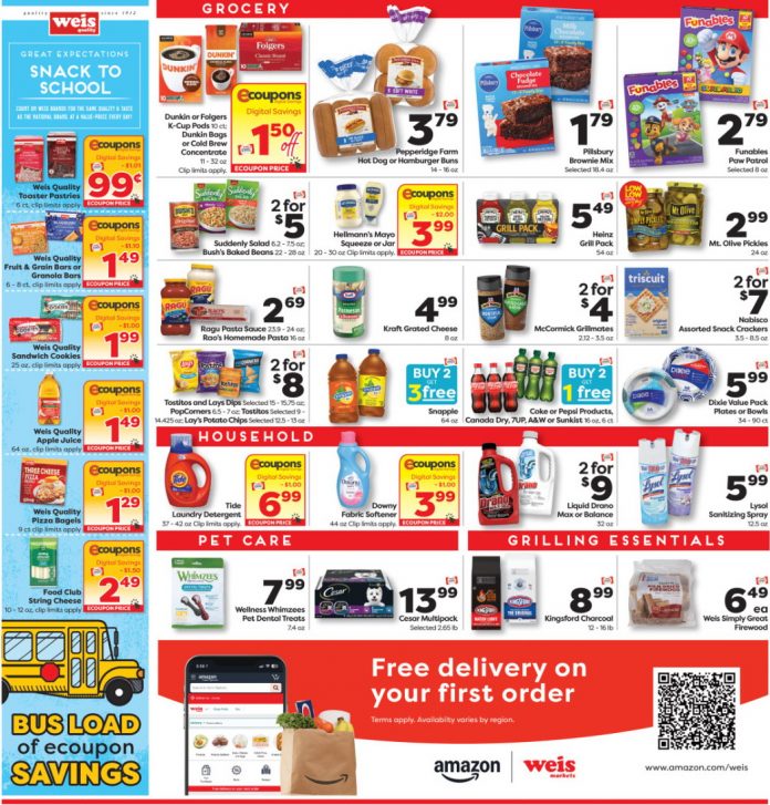 Weis Markets Weekly Ad Aug 28 – Sep 03, 2025