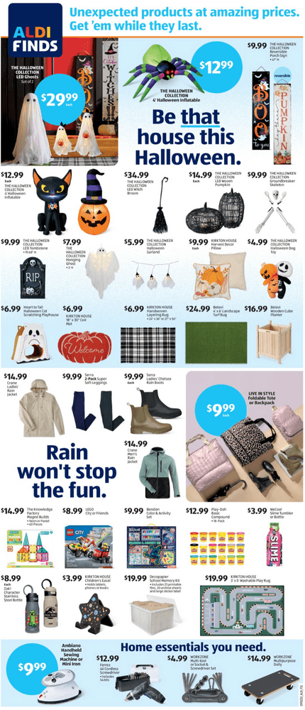 ALDI Weekly Ad Sep 10 – Sep 16, 2025 (Halloween Promotion Included)