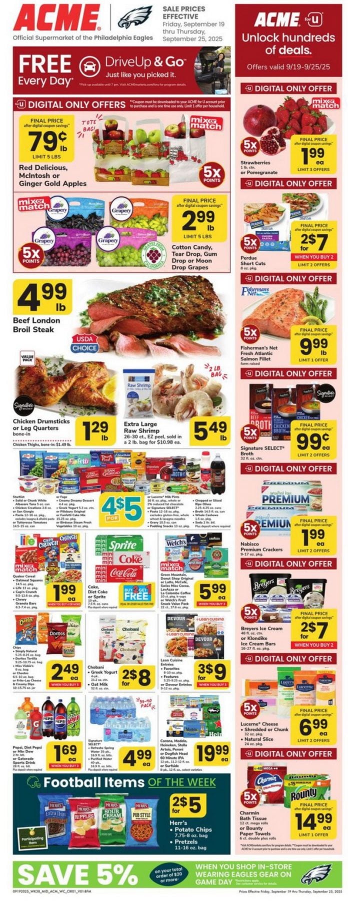 ACME Weekly Ad Sep 19 – Sep 25, 2025