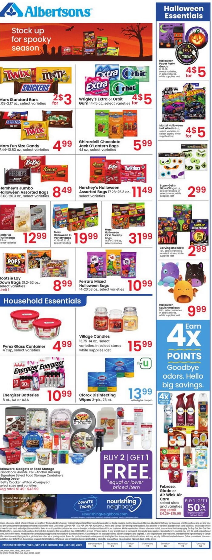 Albertsons Weekly Ad Sep 24 – Sep 30, 2025