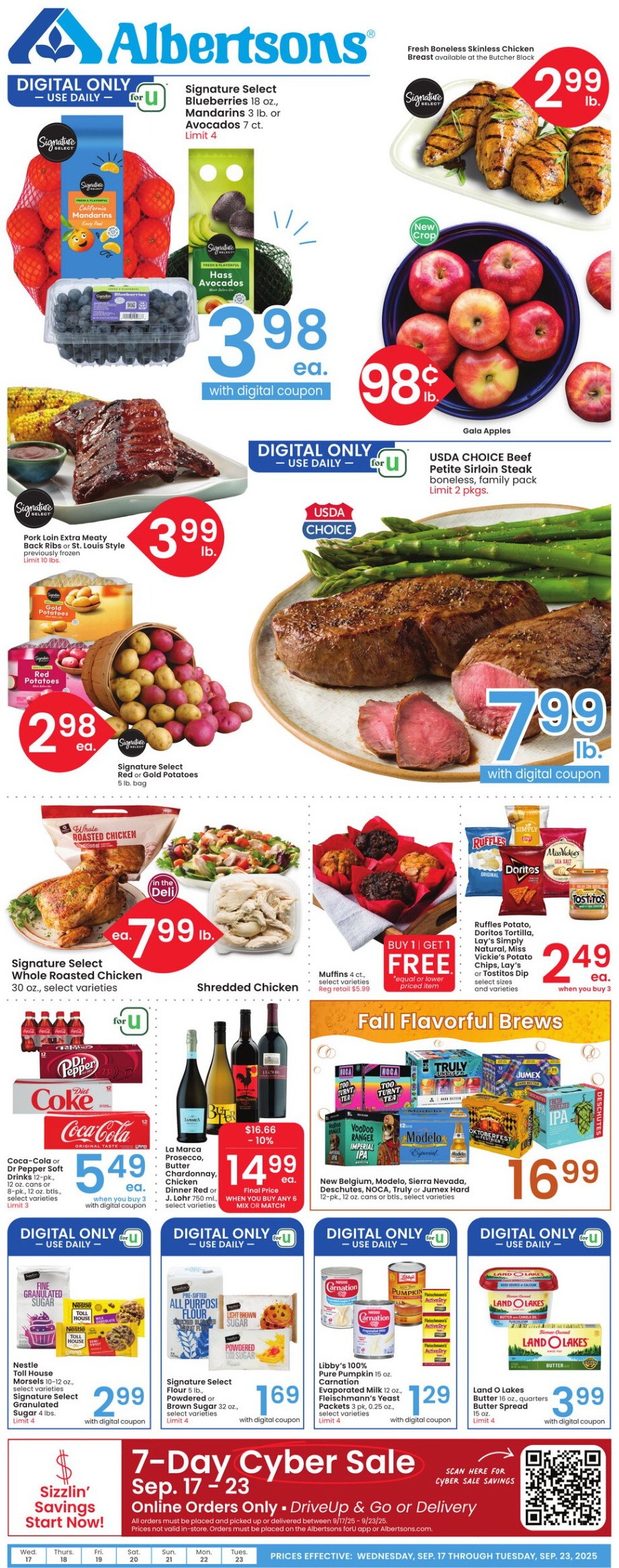 Albertsons Weekly Ad Sep 17 – Sep 23, 2025