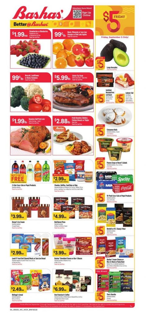 Bashas Weekly Ad Sep 03 – Sep 09, 2025