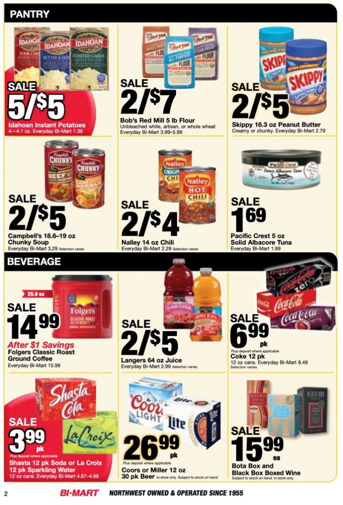 Bi-Mart Weekly Ad Sep 23 – Oct 13, 2025