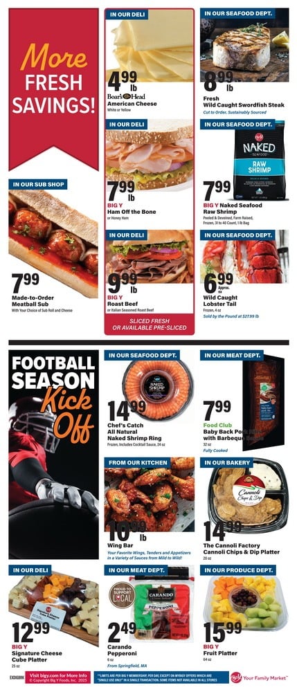 Big Y Weekly Ad Sep 18 – Sep 24, 2025