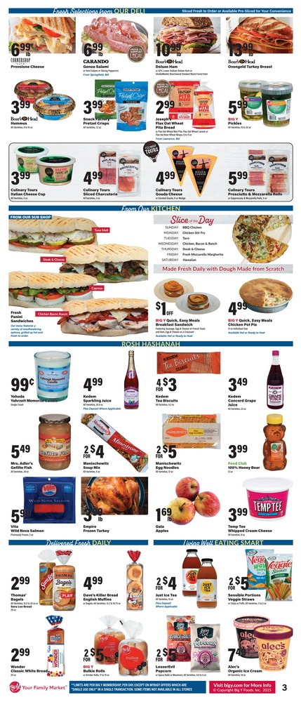 Big Y Weekly Ad Sep 18 – Sep 24, 2025