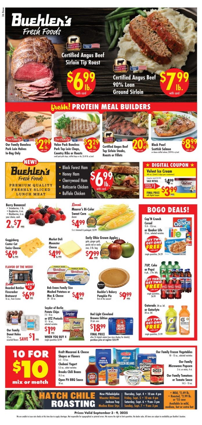 Buehler's Weekly Ad Sep 03 – Sep 09, 2025