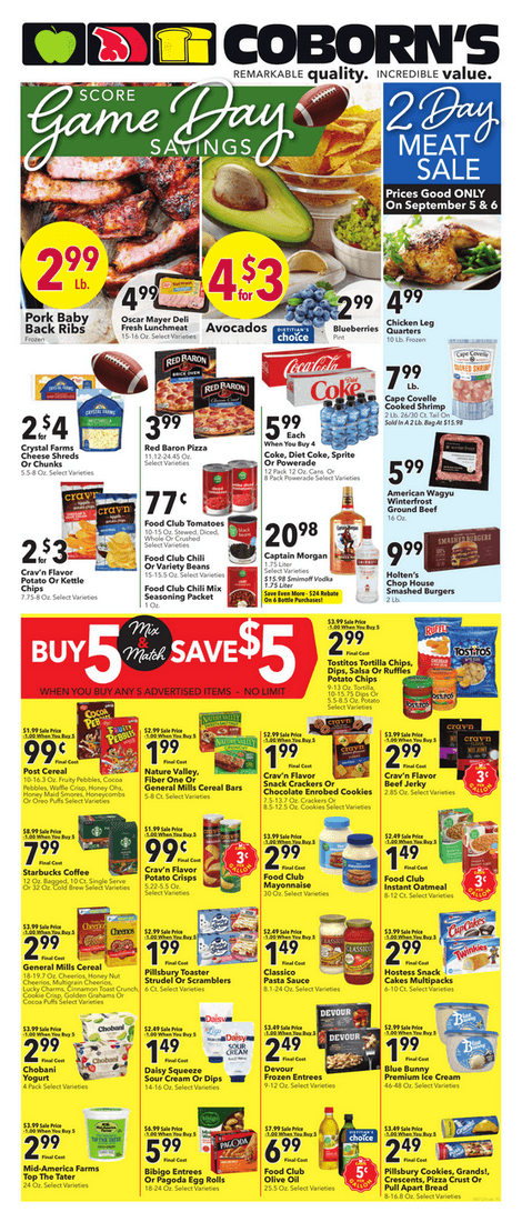 Coborn's Weekly Ad Sep 03 – Sep 09, 2025