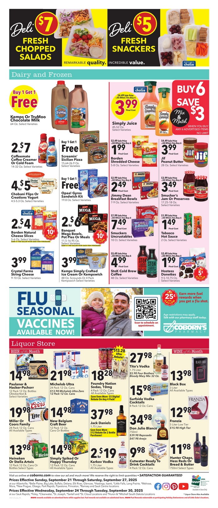 Coborn's Weekly Ad Sep 24 – Sep 30, 2025