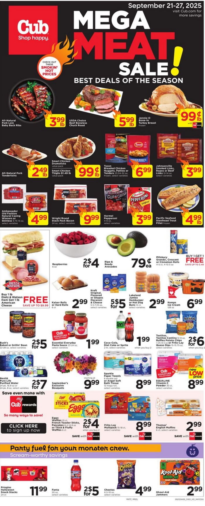 Cub Foods Weekly Ad Sep 21 – Sep 27, 2025