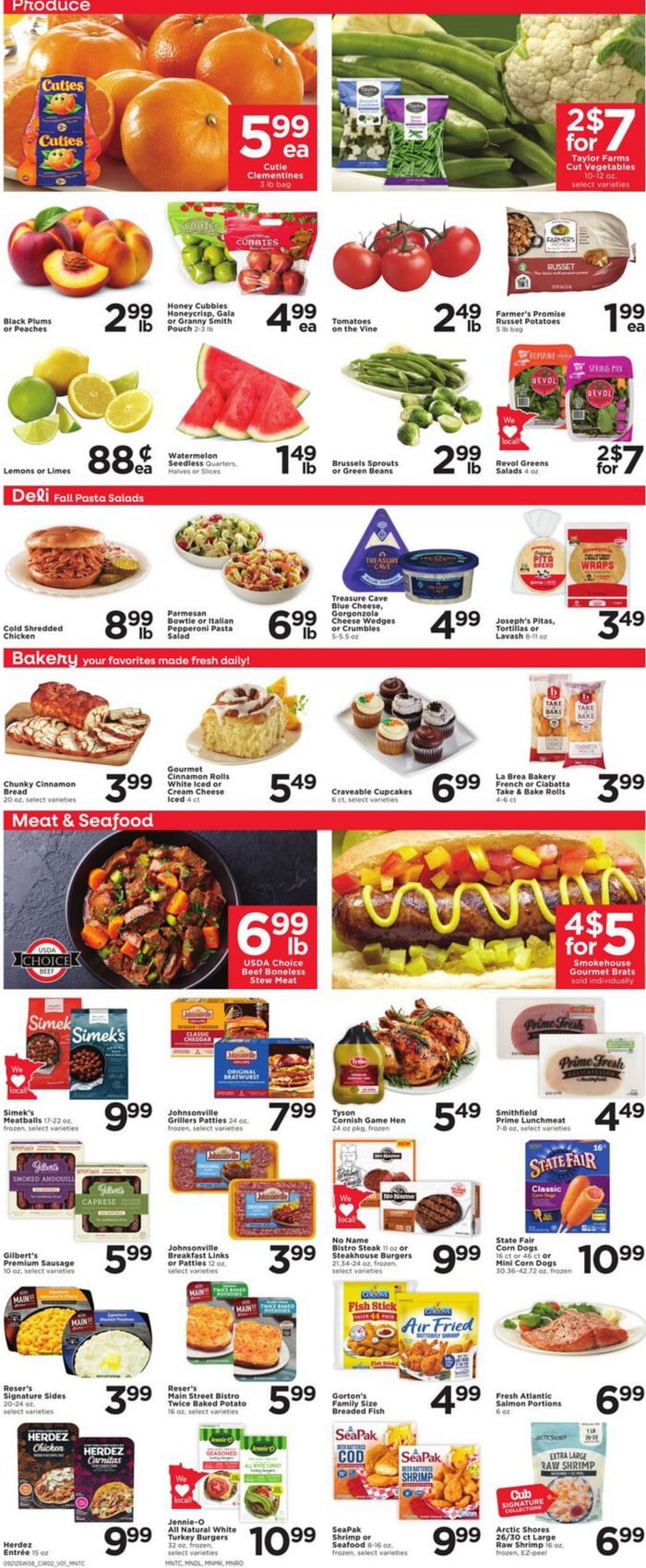 Cub Foods Weekly Ad Sep 21 – Sep 27, 2025