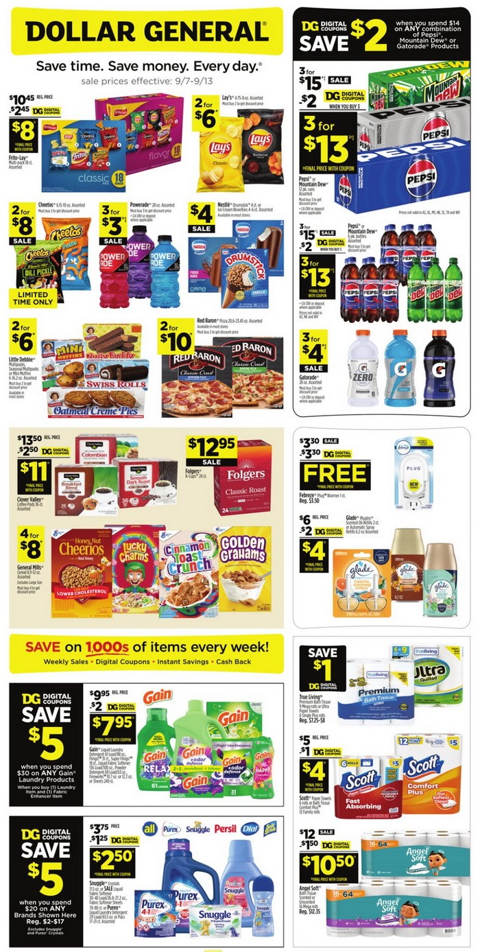 Dollar General Weekly Ad Sep 07 – Sep 13, 2025 (Halloween Promotion ...