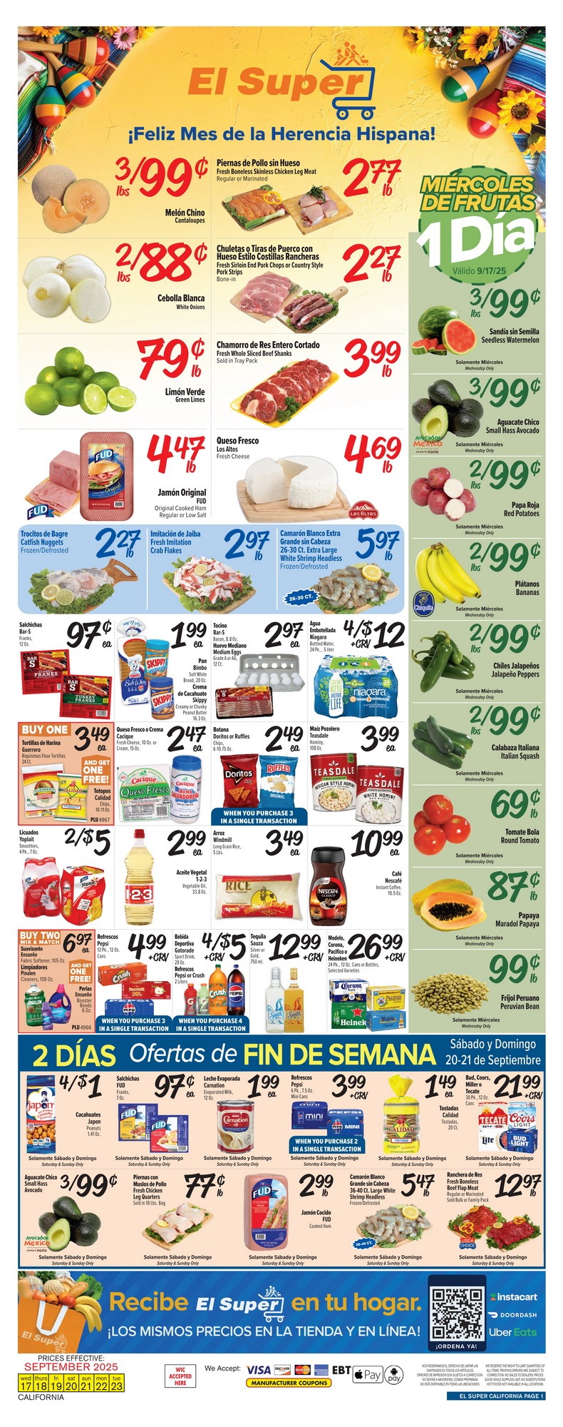 El Super Weekly Ad Sep 17 – Sep 23, 2025