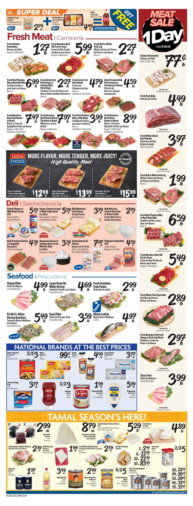 El Super Weekly Ad Sep 24 – Sep 30, 2025