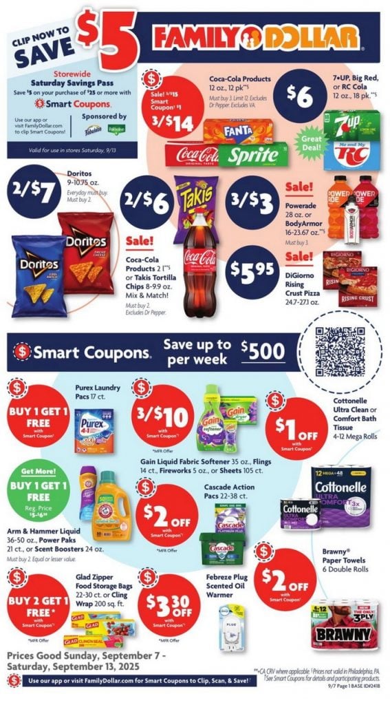 Family Dollar Weekly Ad Sep 07 – Sep 13, 2025 (Halloween Promotion ...