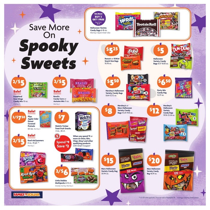 Family Dollar Weekly Ad Sep 14 – Sep 20, 2025 (Halloween Promotion ...