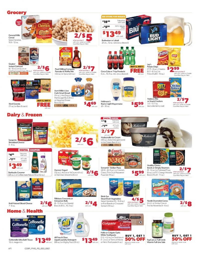 Family Fare Weekly Ad Sep 21 – Sep 27, 2025