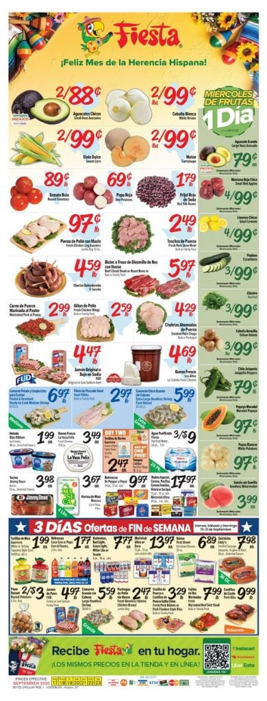 Fiesta Mart Weekly Ad Sep 17 – Sep 23, 2025