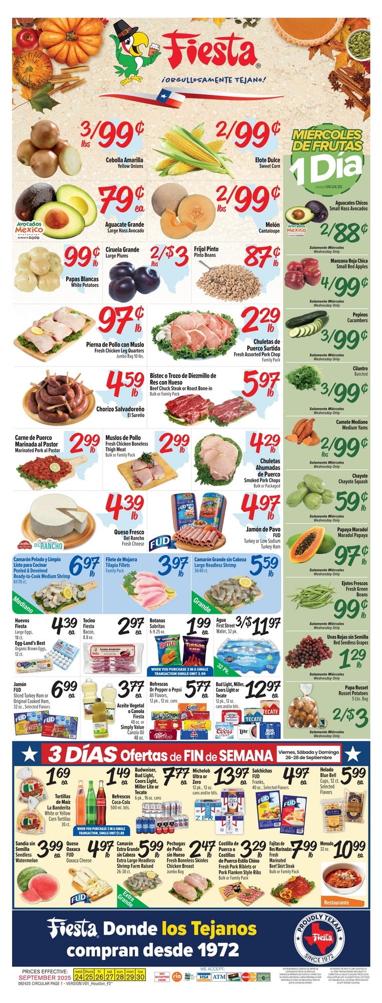 Fiesta Mart Weekly Ad Sep 24 – Sep 30, 2025