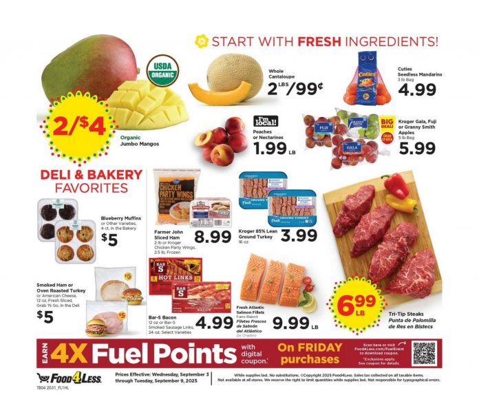 Food 4 Less Weekly Ad Sep 03 – Sep 09, 2025