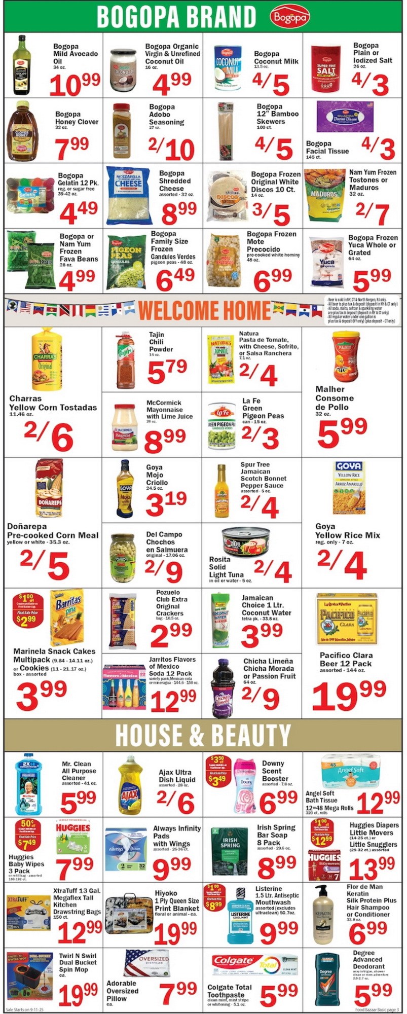 Food Bazaar Weekly Ad Sep 11 – Sep 17, 2025