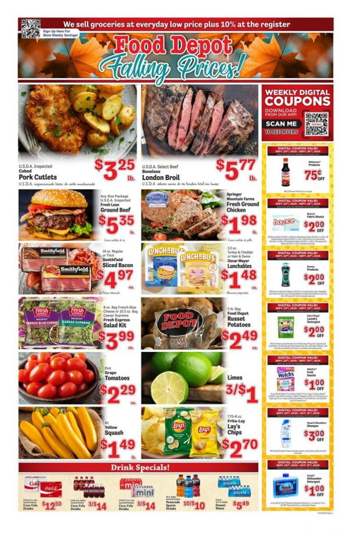 Food Depot Weekly Ad Sep 22 – Sep 28, 2025