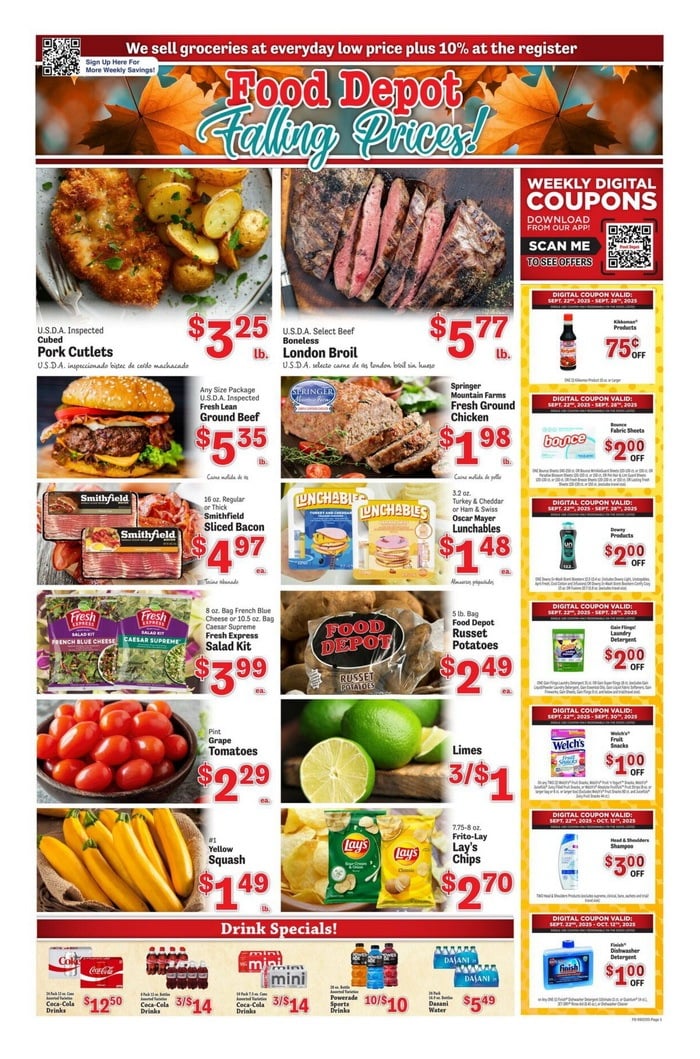 Food Depot Weekly Ad Sep 22 – Sep 28, 2025