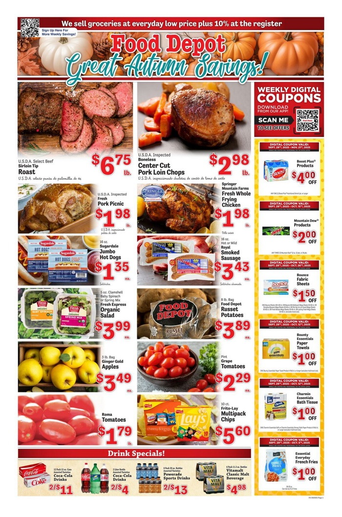 Food Depot Weekly Ad Sep 29 – Oct 05, 2025