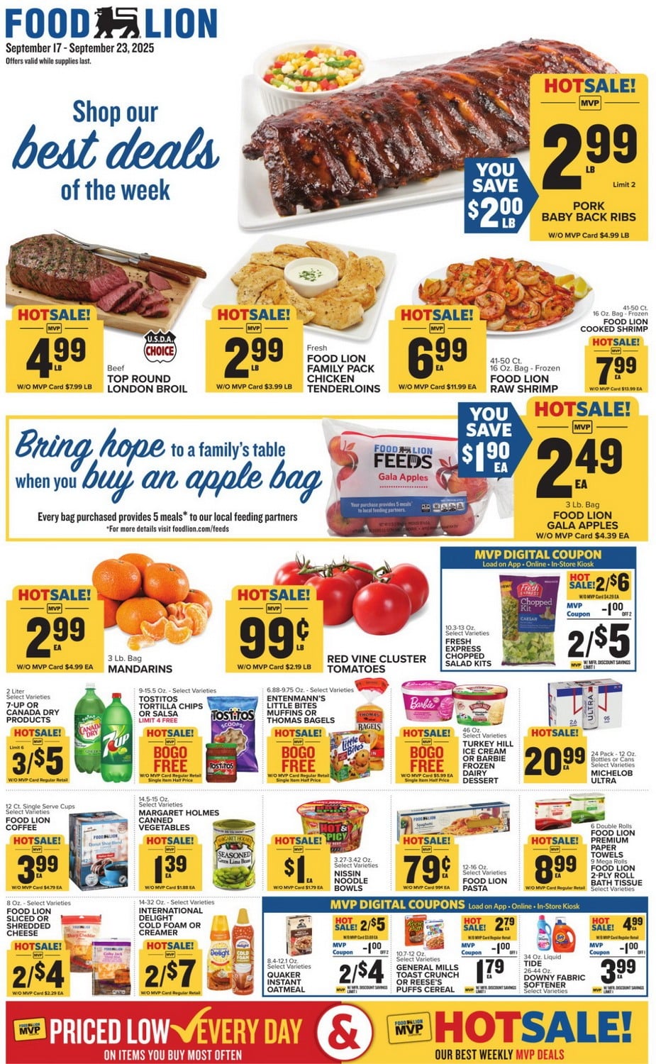 Food Lion Weekly Ad Sep 17 – Sep 23, 2025
